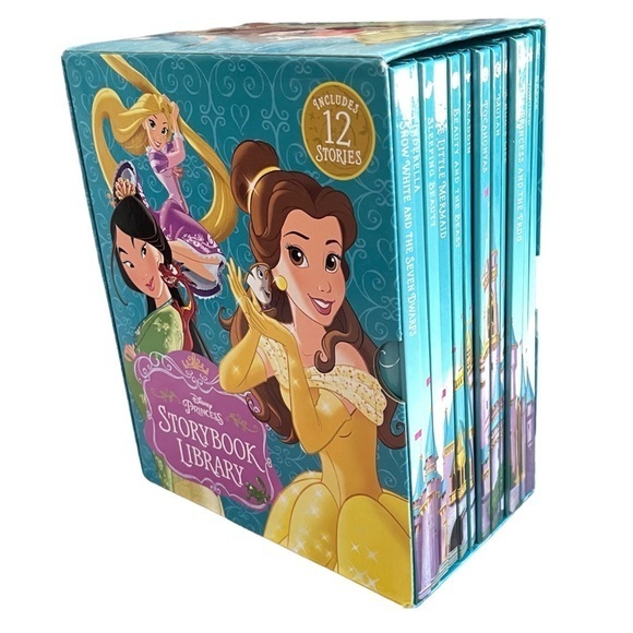 Disney | Other | Complete Set 2 Disney Princess Storybook Library Vol1 ...